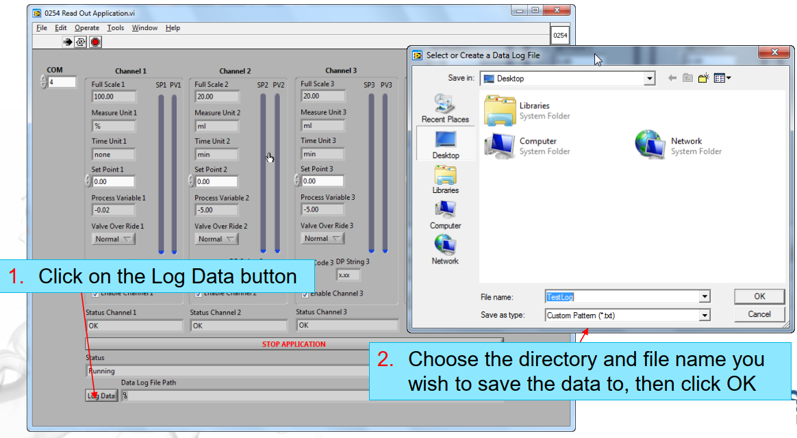025x Readout Application Guide